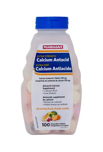 PHARMASAVE CALCIUM ANTACID - EXTRA STRENGTH -TABLET 750MG 100S ...