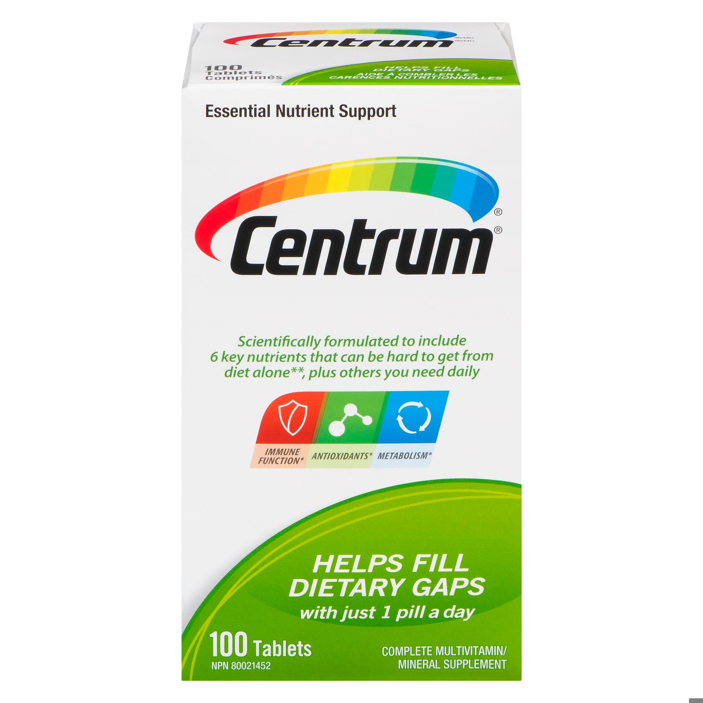 CENTRUM TB RG 100 – MedsToYourHome